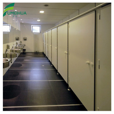 fire retardant  public 12 mm HPL waterproof commercial shower partitions cubicle for school