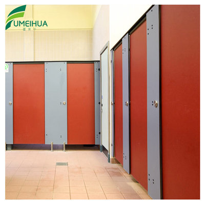 Colorful Bathroom Decorative Modern Partition Material Waterproof Compact Laminate Toilet Partition Design