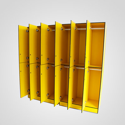 white glossy surface hpl locker gym locker for sale School Gym Swing Pool Staff Gym