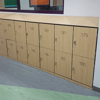 HPL Cabinet Locker cheap vented wood locker waterproof hpl laminate storage cabinet for sale