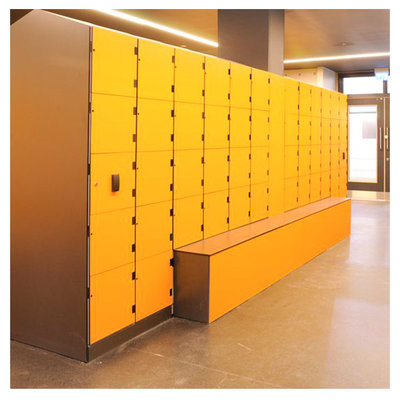 HPL Cabinet Locker cheap vented wood locker waterproof hpl laminate storage cabinet for sale