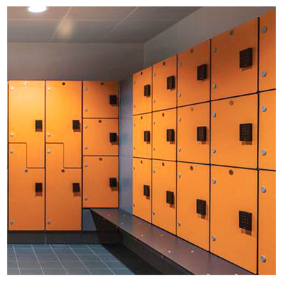 HPL Cabinet Locker cheap vented wood locker waterproof hpl laminate storage cabinet for sale