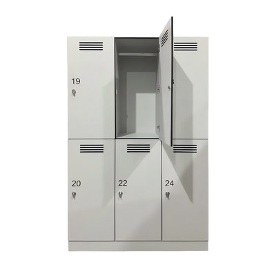 Compact Laminate Sports Gym Locker, HPL Panel Laminate Storage Locker Wooden Locker