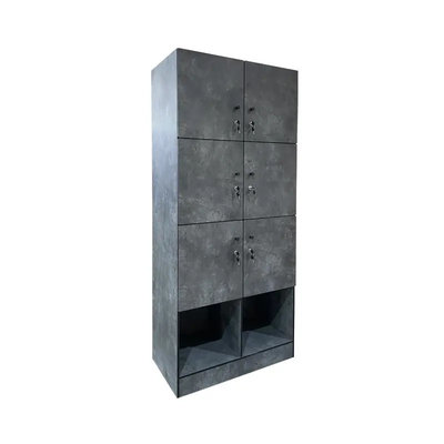 Compact Laminate Sports Gym Locker, HPL Panel Laminate Storage Locker Wooden Locker