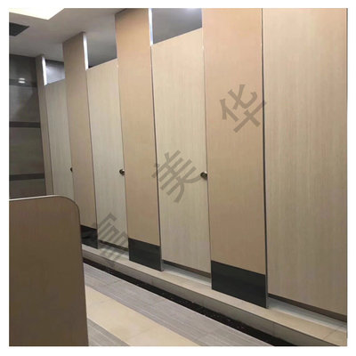 HPL commercial shower Melamine resin treated HPL toilet cubicle partition  for school partitions toilet