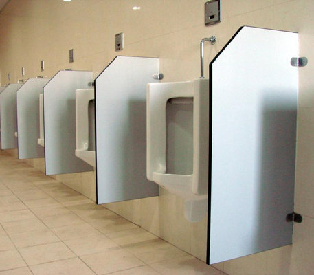 Commercial Waterproofing Toilet Partition Compact HPL Durable and Fire resistant compact laminate toilet cubicles