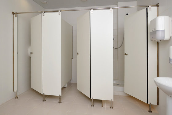 commercial public HPL shower toilet cubicle partitions Compact laminate door toilet cubicle partition manufacturer