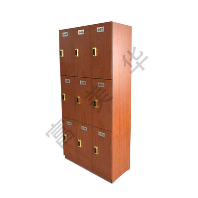 Swimming Pool 3 Tiers Golf Bag Storage Locker Hanging Clothes Storage locker Cabinet