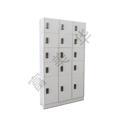 Compact Waterproof Laminate Gym Lockers Digital lock yellow color locker used school for sale