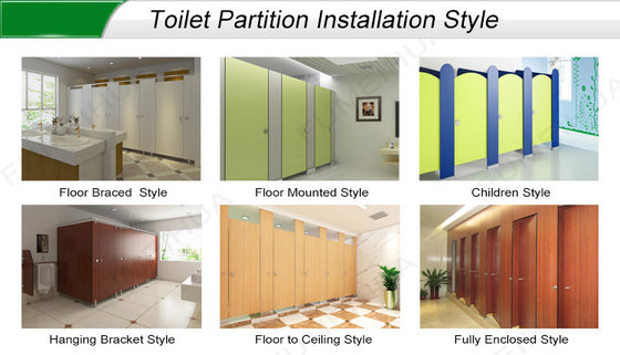 high quality wet area phenolic toilet cubicles door compact hpl toilet cubicle system