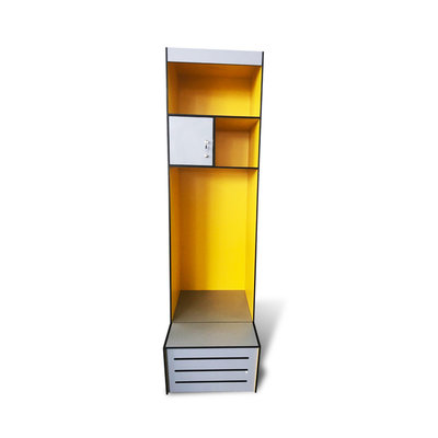 Dressing Room Waterproof HPL Board Employee Locker HPL Security Fitness Lockers For Locker Room