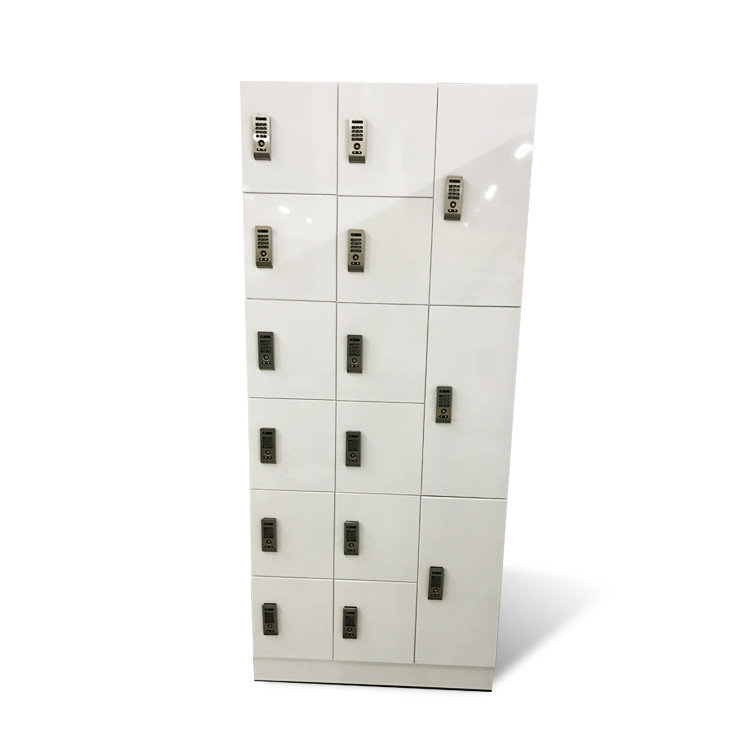 changing room storage electronic lock lockers     Waterproof Compact Laminate Locker, Fitness Spa Center Changing Room H