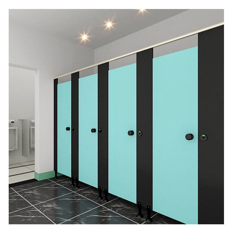 HPL Melamine Board Toilet Partition China manufacturer cheap HPL Toilet Partition Cubicle Bathroom partitions