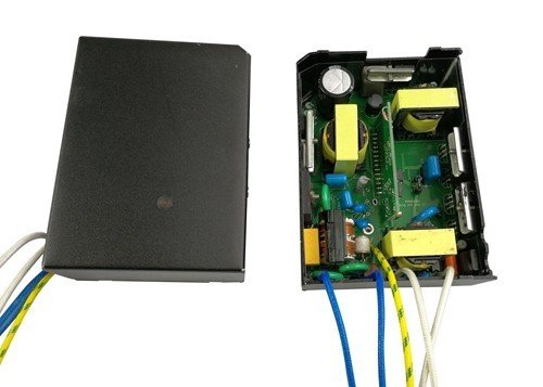China Bloack Color MH Digital Ballast Aluminum Material For High Intensity Discharge supplier