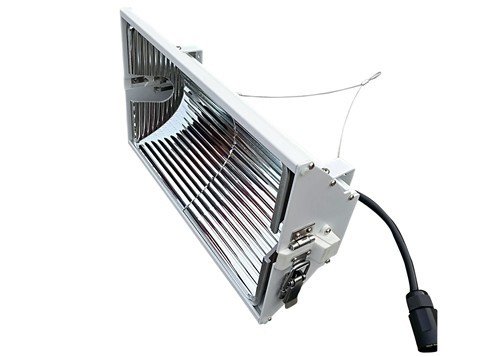 Leading Optical Design Grow Light Reflector 600W 630W 1000W With Silver Inner Coating supplier