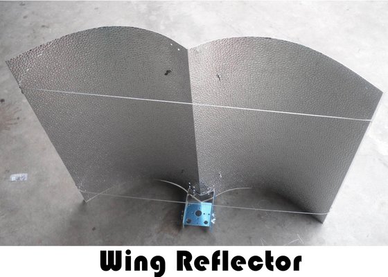 Optional Size Grow Light Reflector , Adjustable Wing Reflector For Plant Grow Lighting supplier