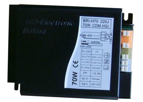 Electronic Style Digital HID Ballast 70W Constant Power Extending Light Source Life supplier