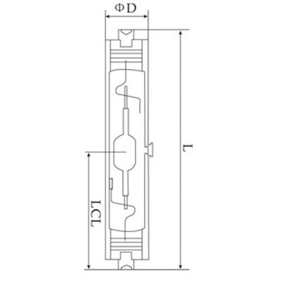 Street Lighting R7XS ceramic metal halide lamp 35w 50w 70w 100w 150w supplier