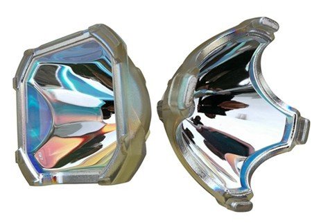 TV Projector Lamp Glass Reflector Replacement Projectors / Fiber Optical Reflector supplier
