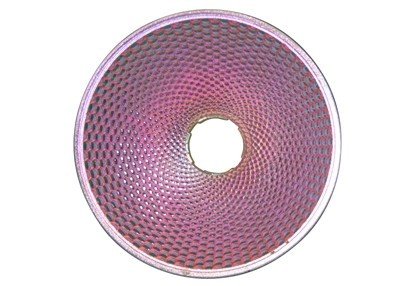 Round Shape Glass Reflector , Indoor Light Reflectors For Supermarket Fresh Food supplier