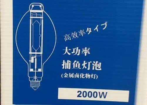 Small Size Metal Halide Fishing Lamp , BT220 Shape 2000W Light For Fishing Boat supplier