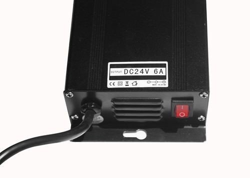 AC 100V - 240V Input Light Fixture Accessories , 24V Output Brilliant AC Power Adapter supplier