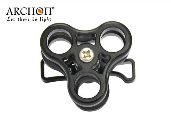Aircraft Grade Aluminum Dive Camera Mount Robust for Diving Video Light