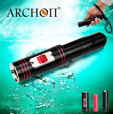 18650 Rechargeable Cree LED Diving Torch Mini With High Efficiency Driver Circuit