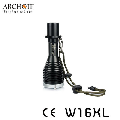 Waterproof 860LM LED Scuba Diving Lights Dive Flashlight Type III Anodizing Surface