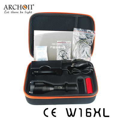Waterproof Scuba Dive Lights 100 Meter 860 Lumen With 18650 Battery