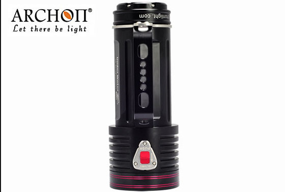 Red / UV Light Archon WG76W Diving Torch light 6500 Lumens with Goodman Handle