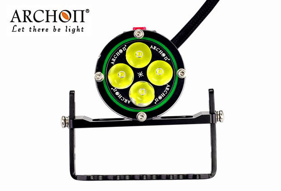 Professional 4000 Lumens WH46 Canister Dive Light with Type III Anodizing