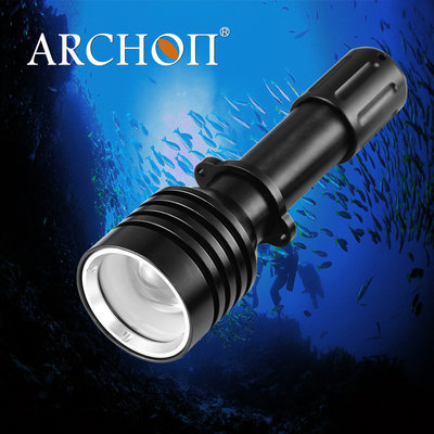 Rechargeable Diving Light  Waterproof IP68 Diving Flashlight
