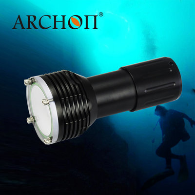 4 LED 2Color Diving Light  Rechargeable Diving Flashlight UV Underwater Video Light