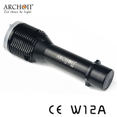 Cree XM-L U2 6500K W12A Professional Dive Lights Waterproof Diving Flashlight