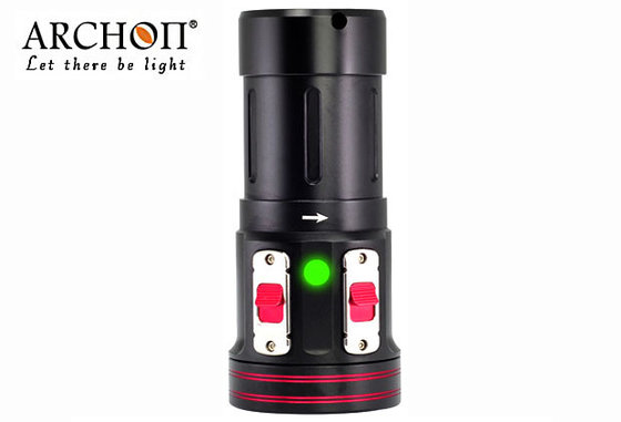 Multifunction Scuba Diving Torch 5200 Lumen with Red / Purple / UV Light