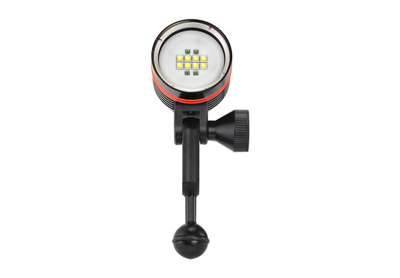 high power WH166 6500 Lumens canister dive lights White CREE XM-L2 U2 LED