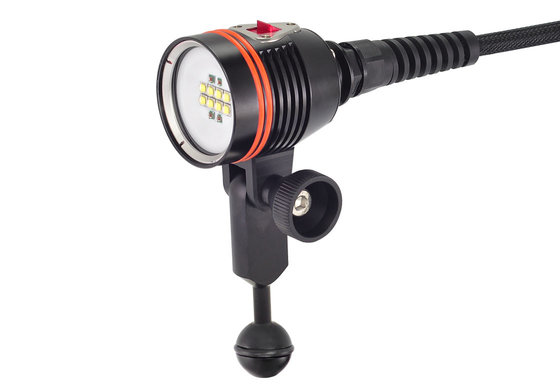 high power WH166 6500 Lumens canister dive lights White CREE XM-L2 U2 LED