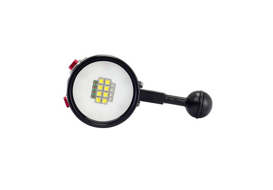 Multifunction W42VR Cave Diving Lights 5200 Lumens with Red / Purple / UV Light