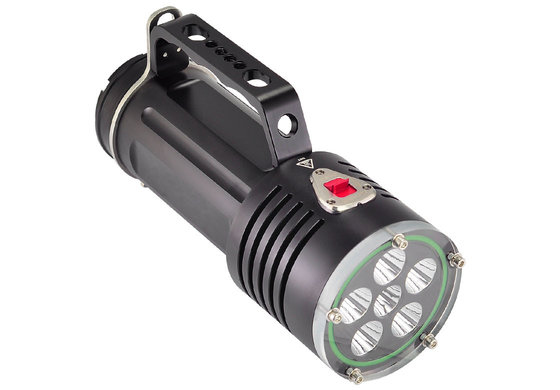Super Bright White Light Scuba Hunting 5000 Lumen Flashlight LED Dive Lamp