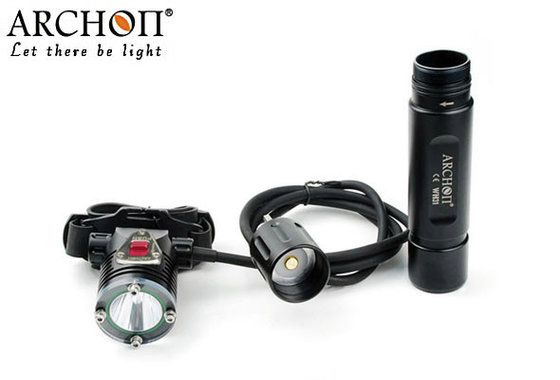 1000 Lumen Aluminum Technical Dive Lights 100 Meter Waterproof