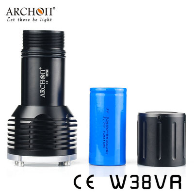 1400 Lumen Underwater Fashion Photography Lighting With 32650 Li-ion Battery