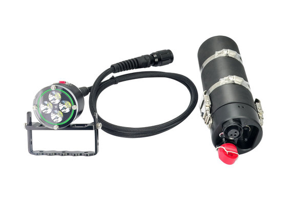 Portable Canister Dive Light Durable LED For Underwater Scuba