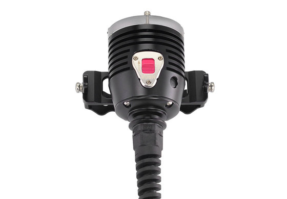 LED 4 Pieces Rechargeable Canister Dive Light 200Meters with Goodman Handle
