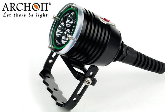 3000 Lumen Diving Canister Light , CREE XM-L U2 LED Cave Diving Lamp