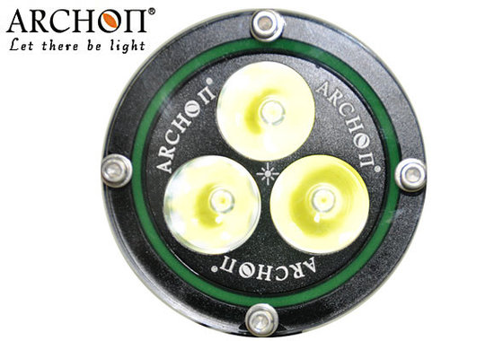 Waterproof 150meters Canister Dive Light , Aluminum Alloy Scuba Diving Lamps