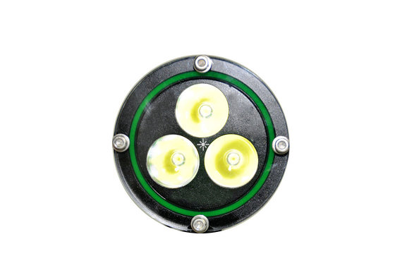 Portable Led Technical Scuba Canister Dive Light 3000 Lumens