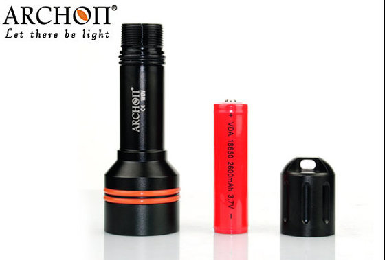 Durable Underwater Video Lights , Waterproof 100Meters UV Diving Torch Light