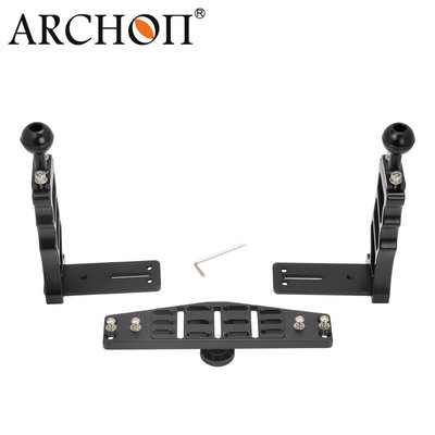 Universal Diving Light Tray Adjustable Mounting Bracket Camera Arm System