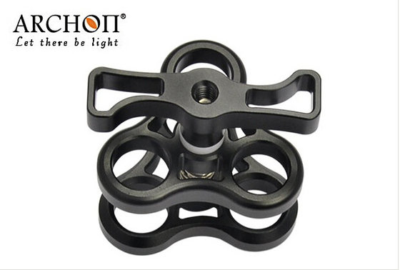 Aircraft Grade Aluminum Robust Z11 Underwater Camera Mount for Diving Video Light